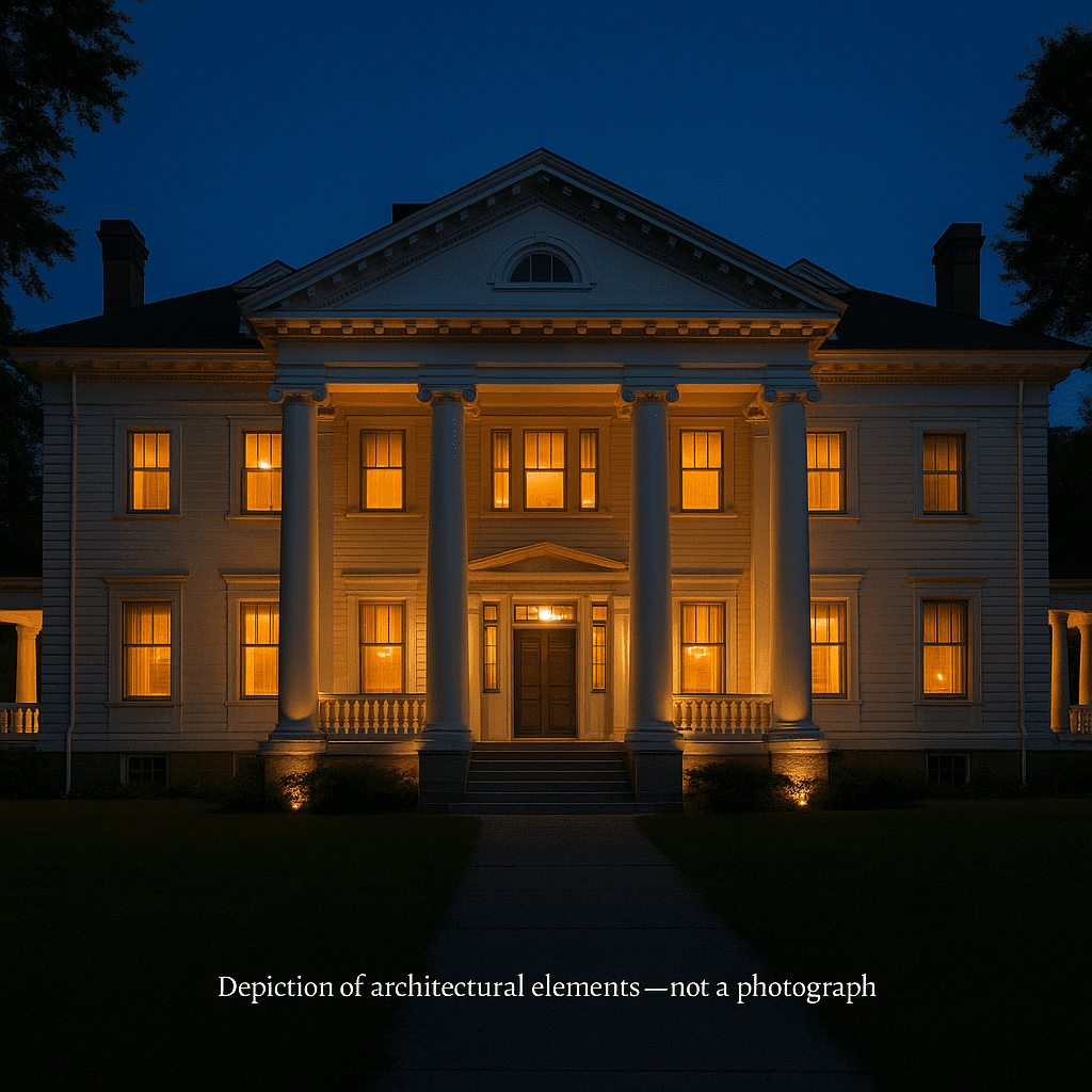 Daly Mansion Lighting | Montana Historic Estate