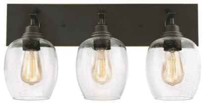 Eldon 3-Light Vanity Wall Fixture